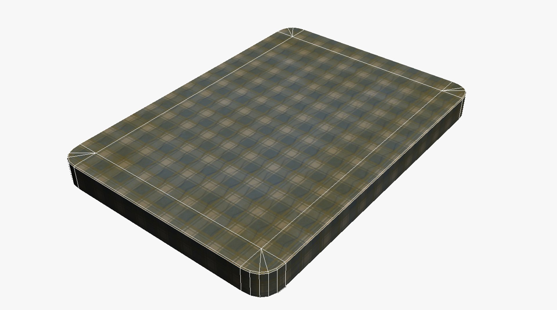 3d Model Abandoned Old Mattresses