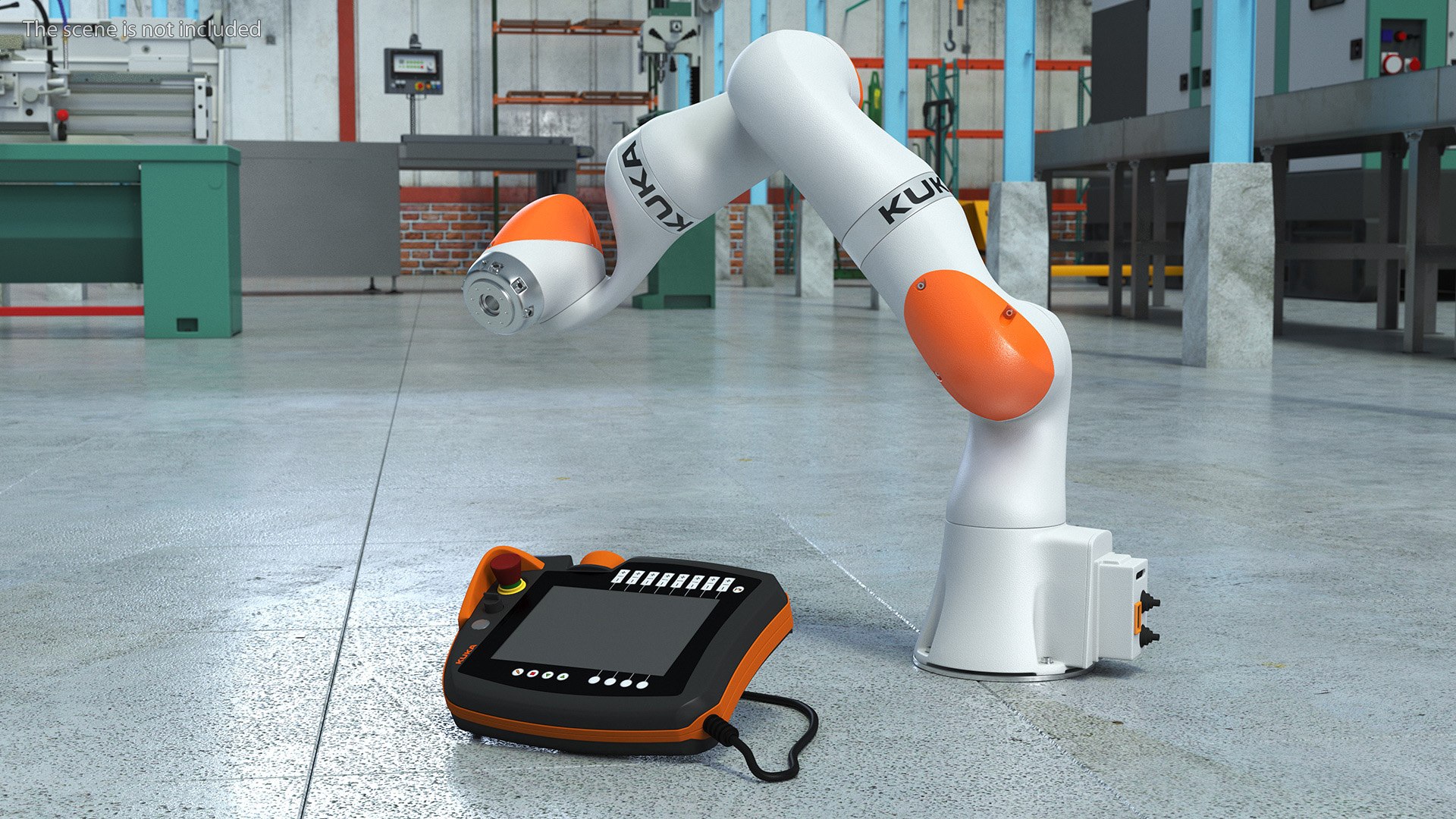 3D KUKA LBR IIWA Collaborative Robot - TurboSquid 2152749