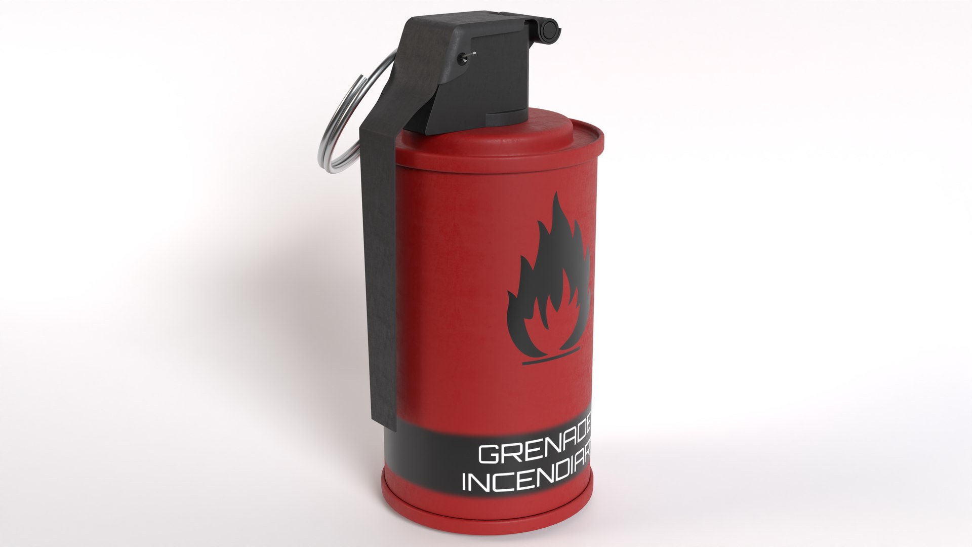 3D Model Incendiary Grenade - TurboSquid 2285351