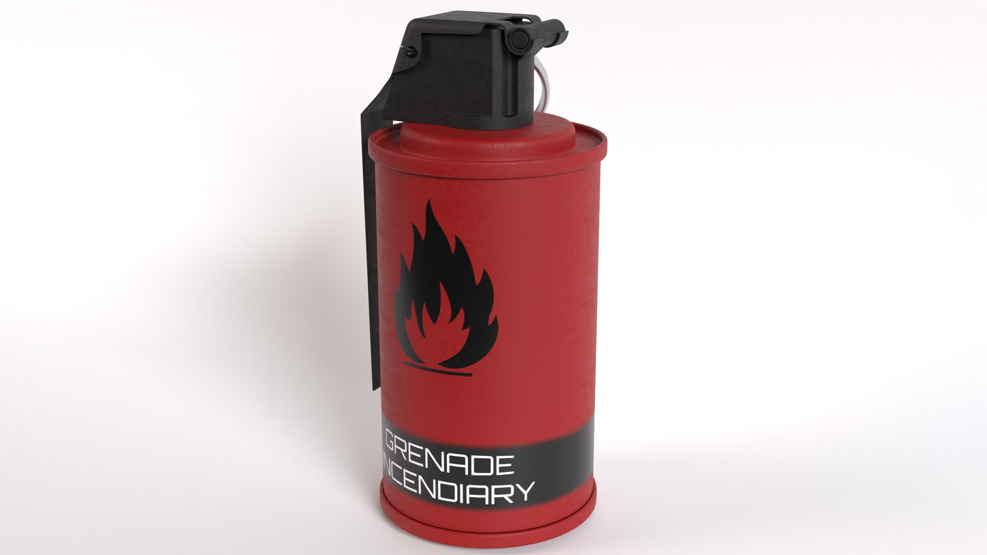 3D Model Incendiary Grenade - TurboSquid 2285351