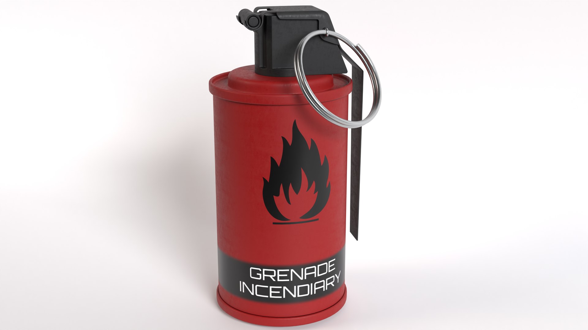 3D Model Incendiary Grenade - TurboSquid 2285351