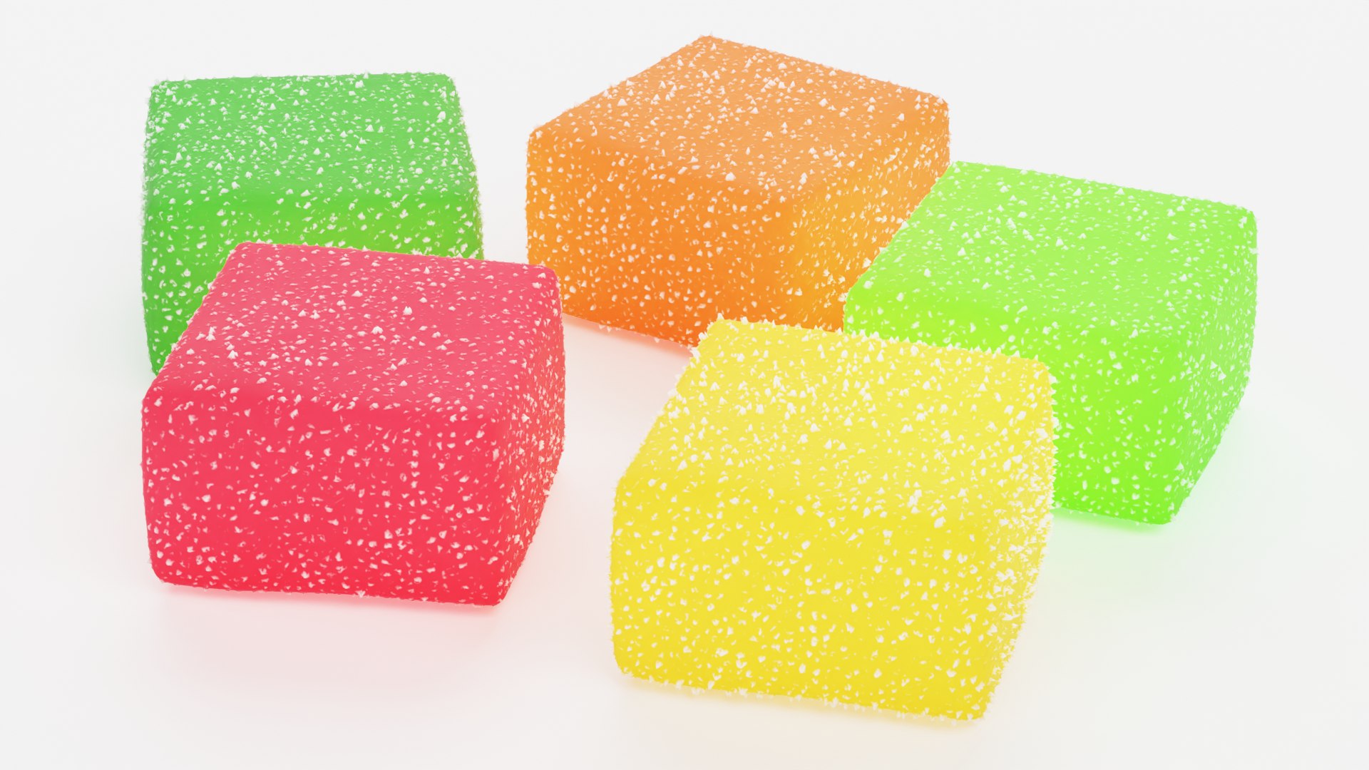 Gumdrops 02 Model - TurboSquid 1792354