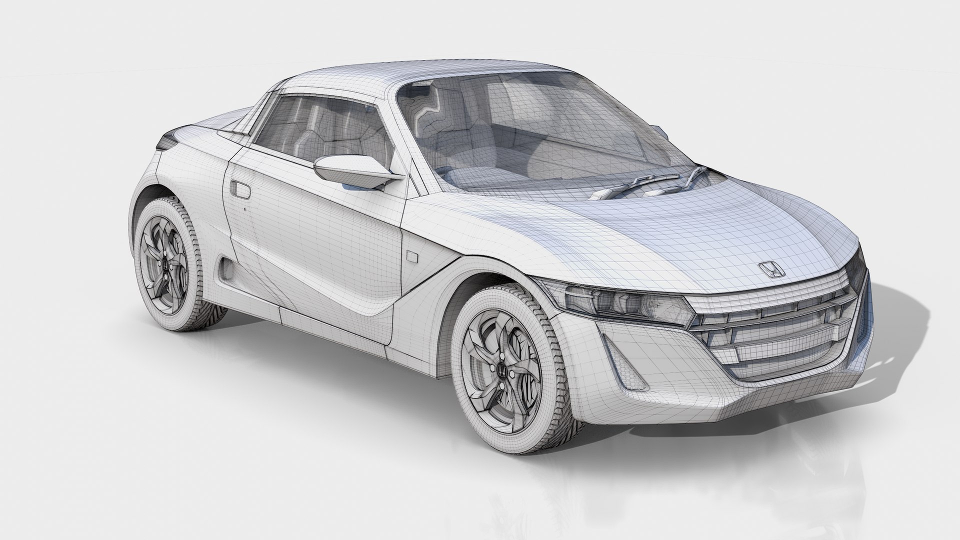 3D 2015 Honda S660 - TurboSquid 2273954