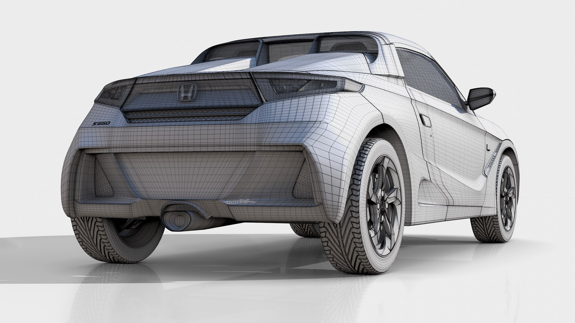 3D 2015 Honda S660 - TurboSquid 2273954