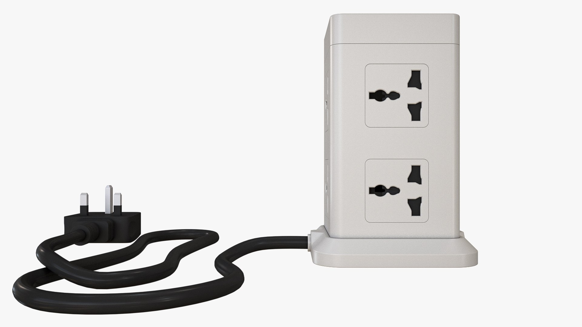 8-Way Tower Extension Lead model - TurboSquid 2114815