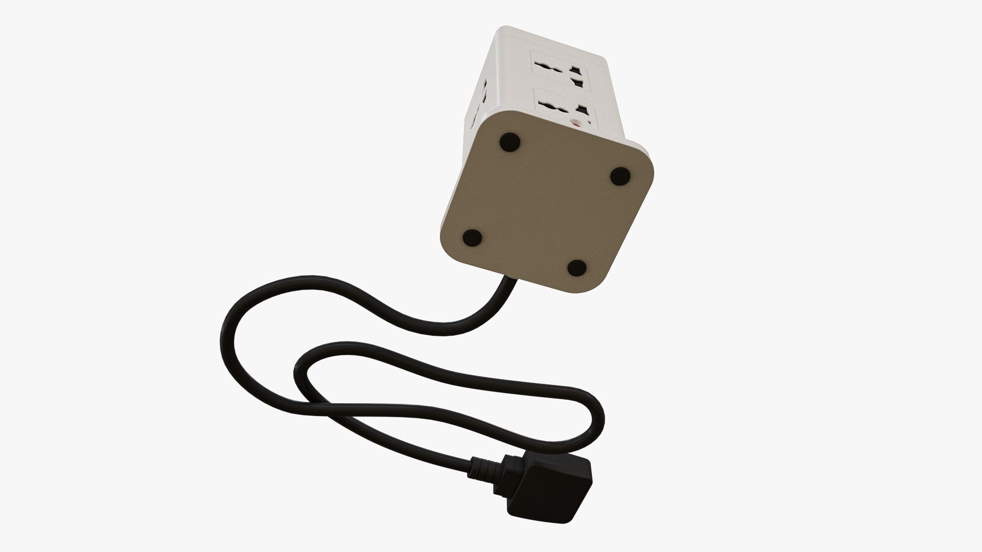 8-Way Tower Extension Lead model - TurboSquid 2114815