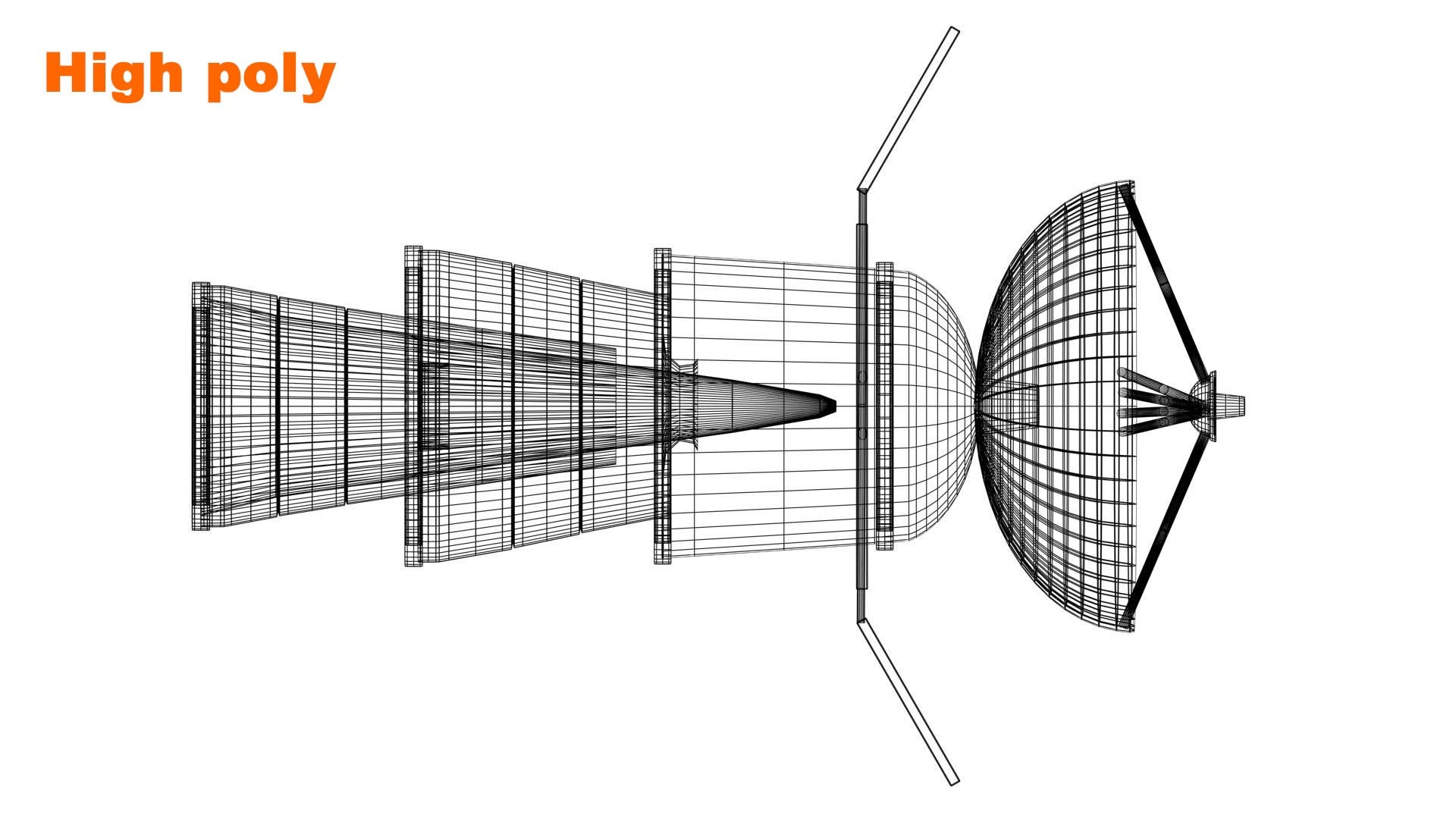 3D Model Artificial Satellite - TurboSquid 2038027
