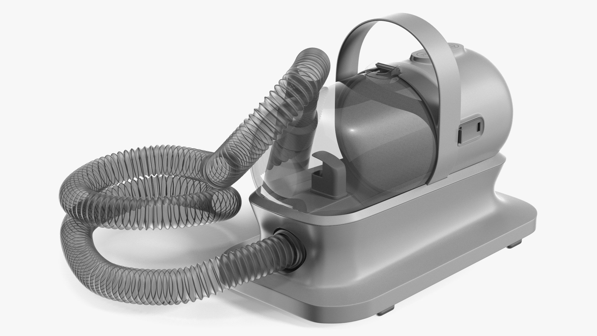 3D model Professional Pet Grooming Vacuum Grey - TurboSquid 2168250