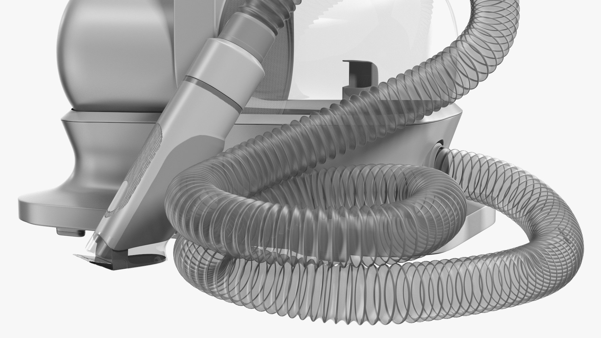 3D Model Professional Pet Grooming Vacuum Grey - TurboSquid 2168250