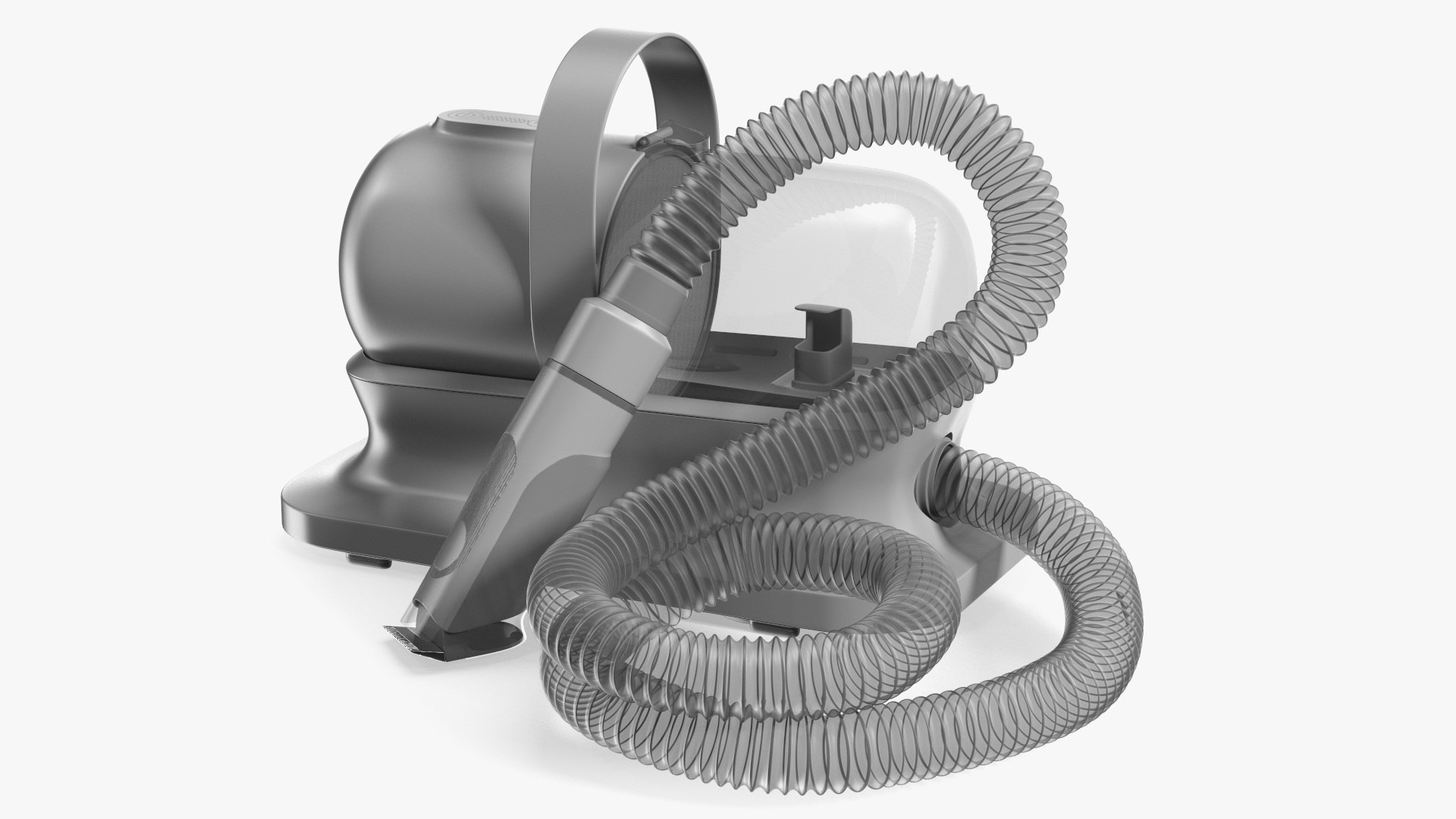 3D Model Professional Pet Grooming Vacuum Grey - TurboSquid 2168250