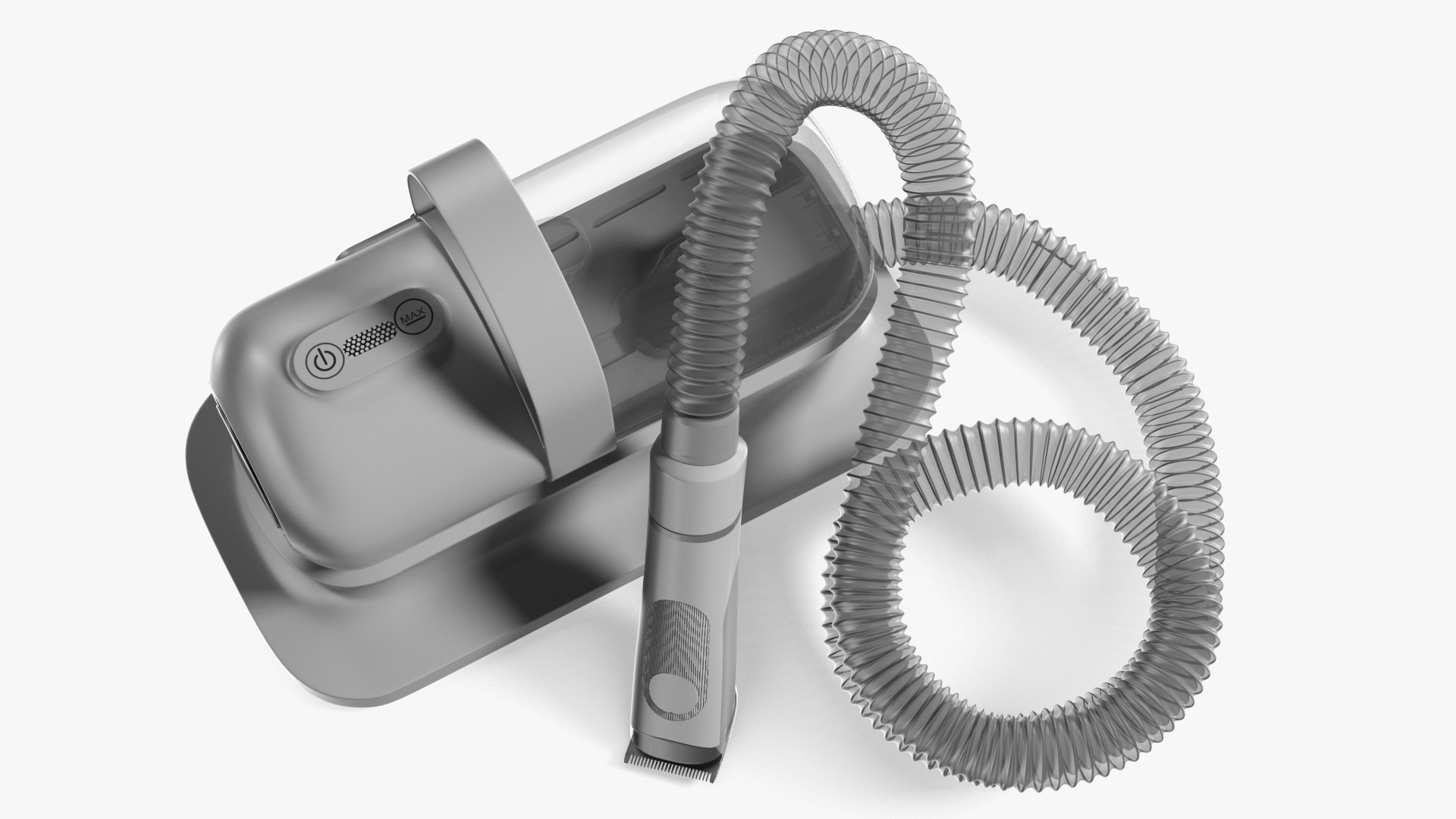 3D Model Professional Pet Grooming Vacuum Grey - TurboSquid 2168250