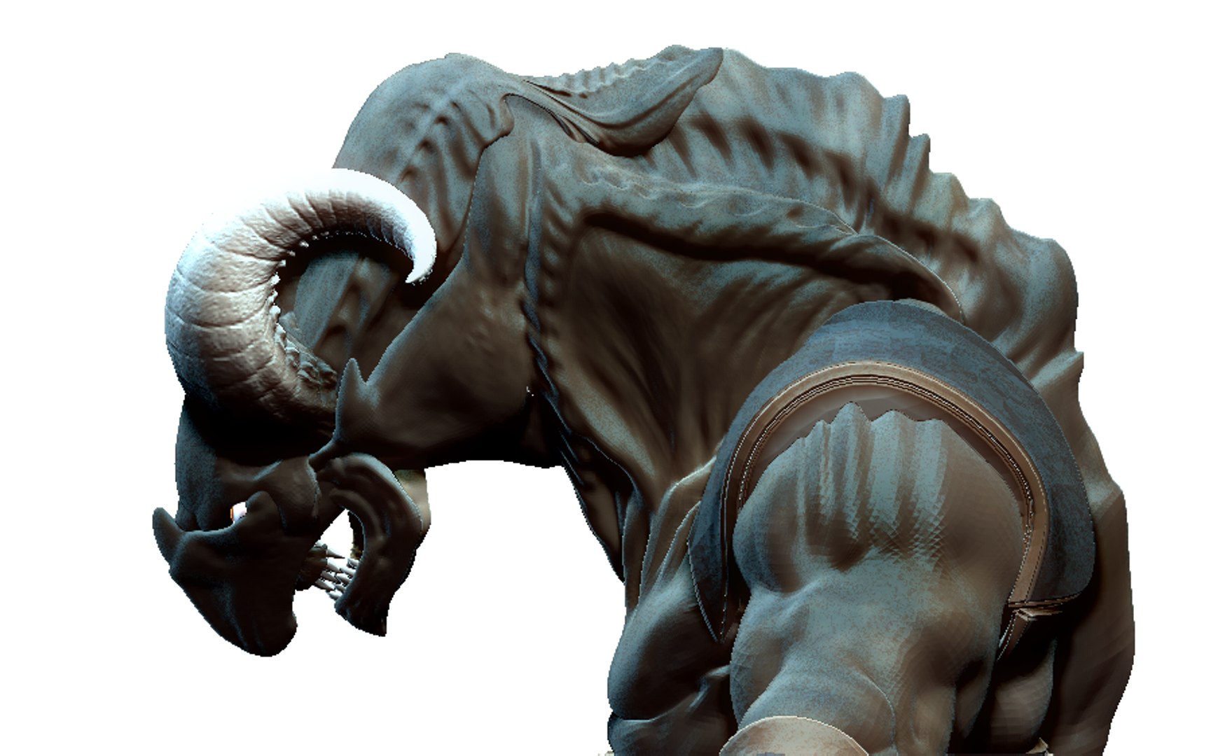 Monster Mutant Model - TurboSquid 1424586