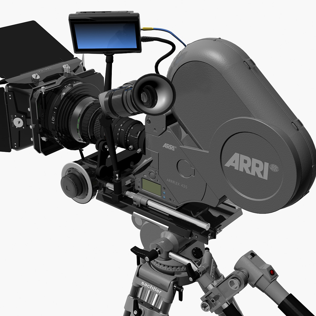 Arriflex 435 Sachtler Film Camera 3d Max