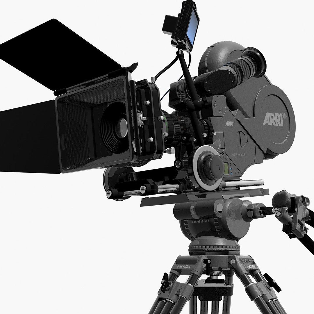 Arriflex 435 Sachtler Film Camera 3d Max