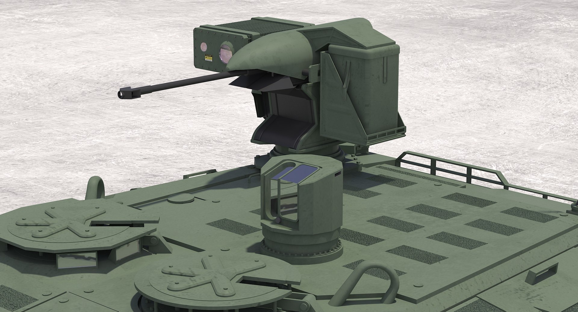 leopard 2 mbt revolution 3d model