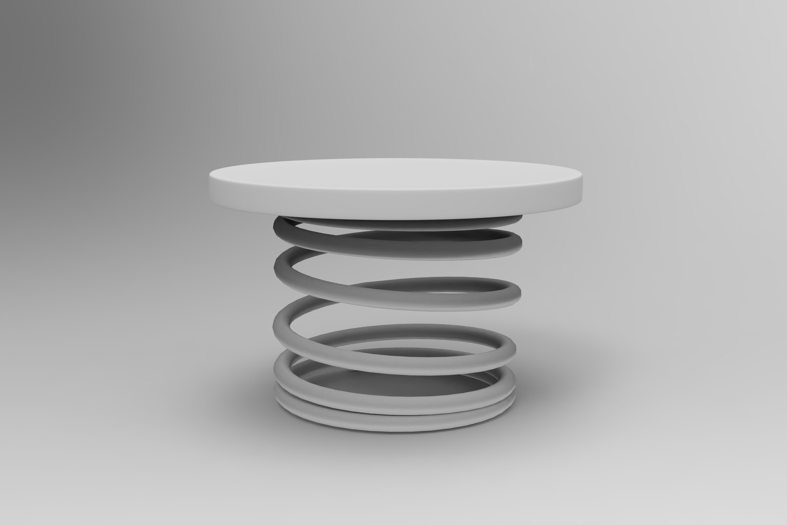 3D spiral table model - TurboSquid 1706174