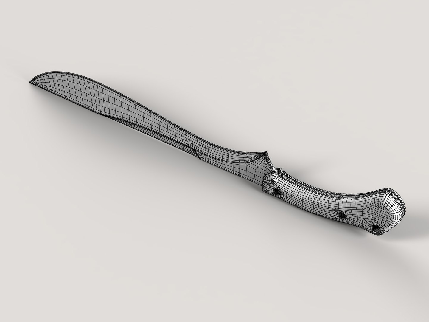 Machete 3D Model - TurboSquid 1818622