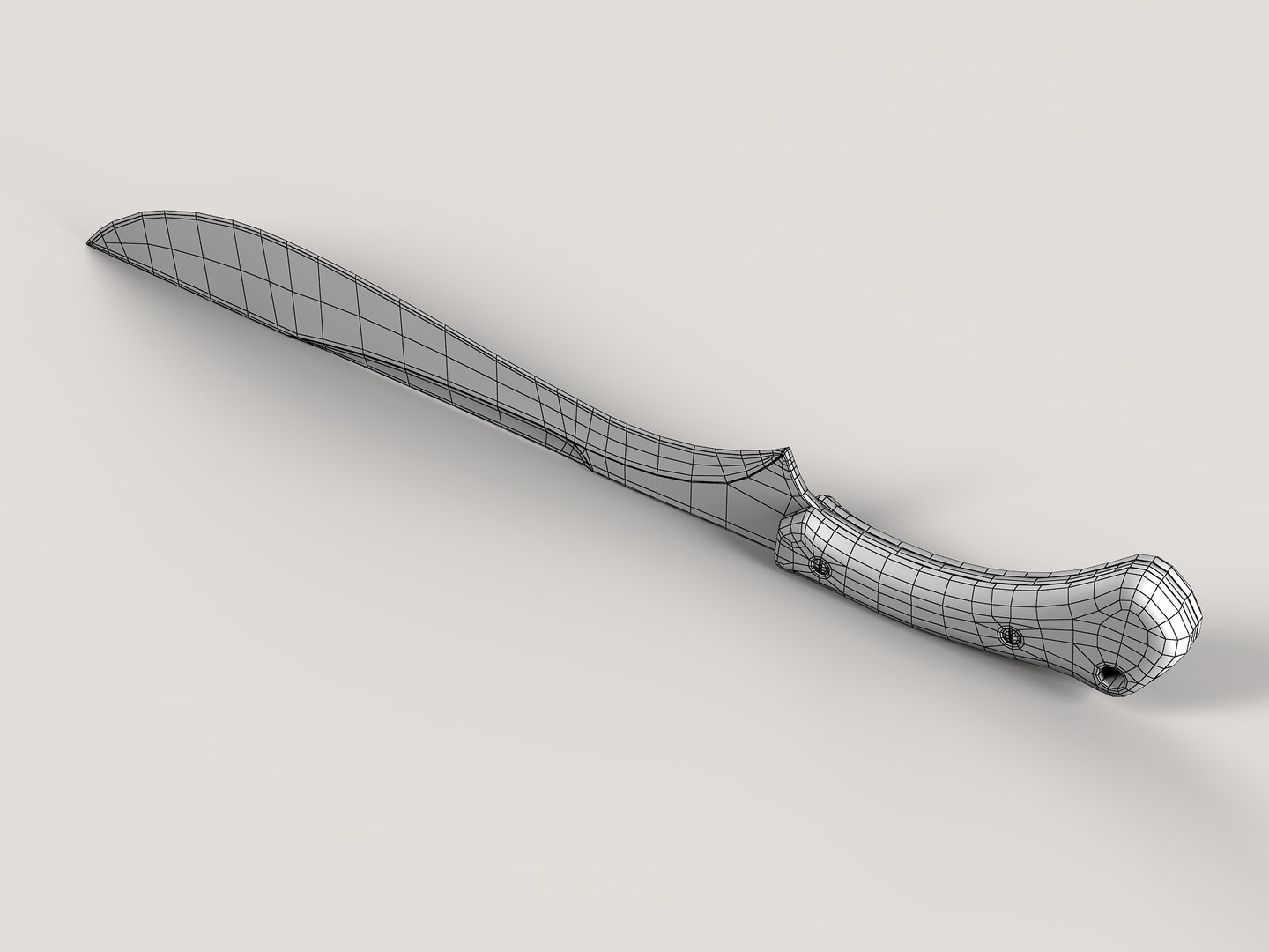 Machete 3D Model - TurboSquid 1818622