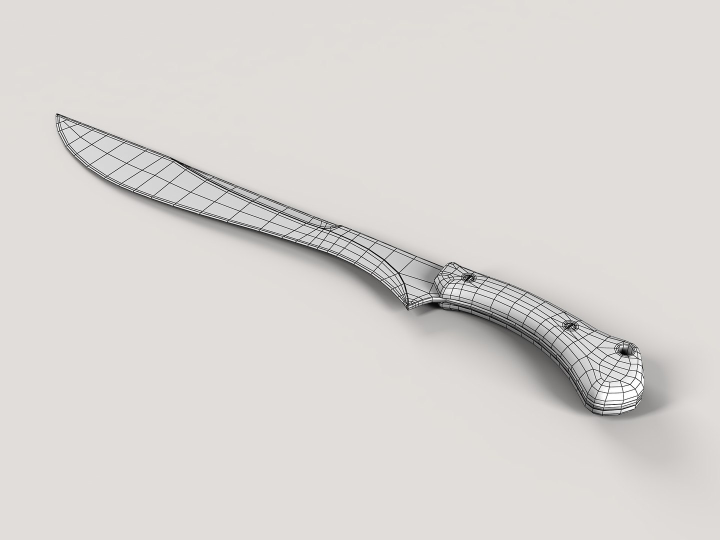 Machete 3D Model - TurboSquid 1818622