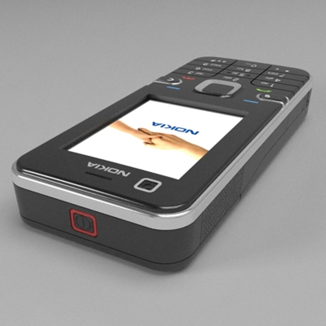 Nokia 6124 Classic Mobile Phone 3d 3ds