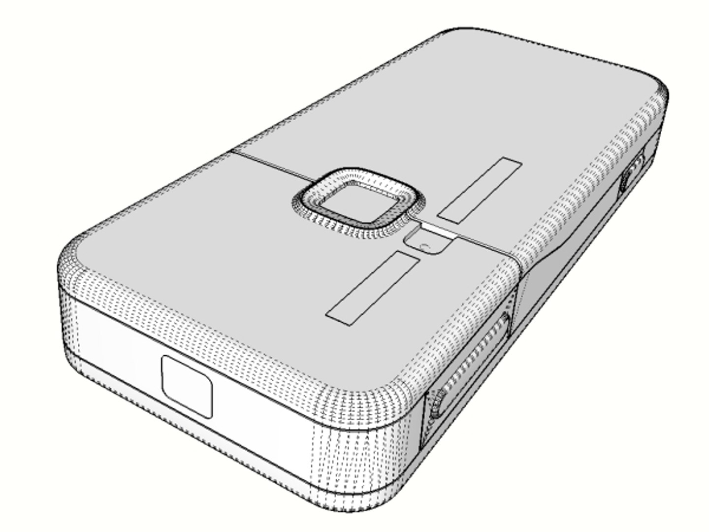 Nokia 6124 Classic Mobile Phone 3d 3ds