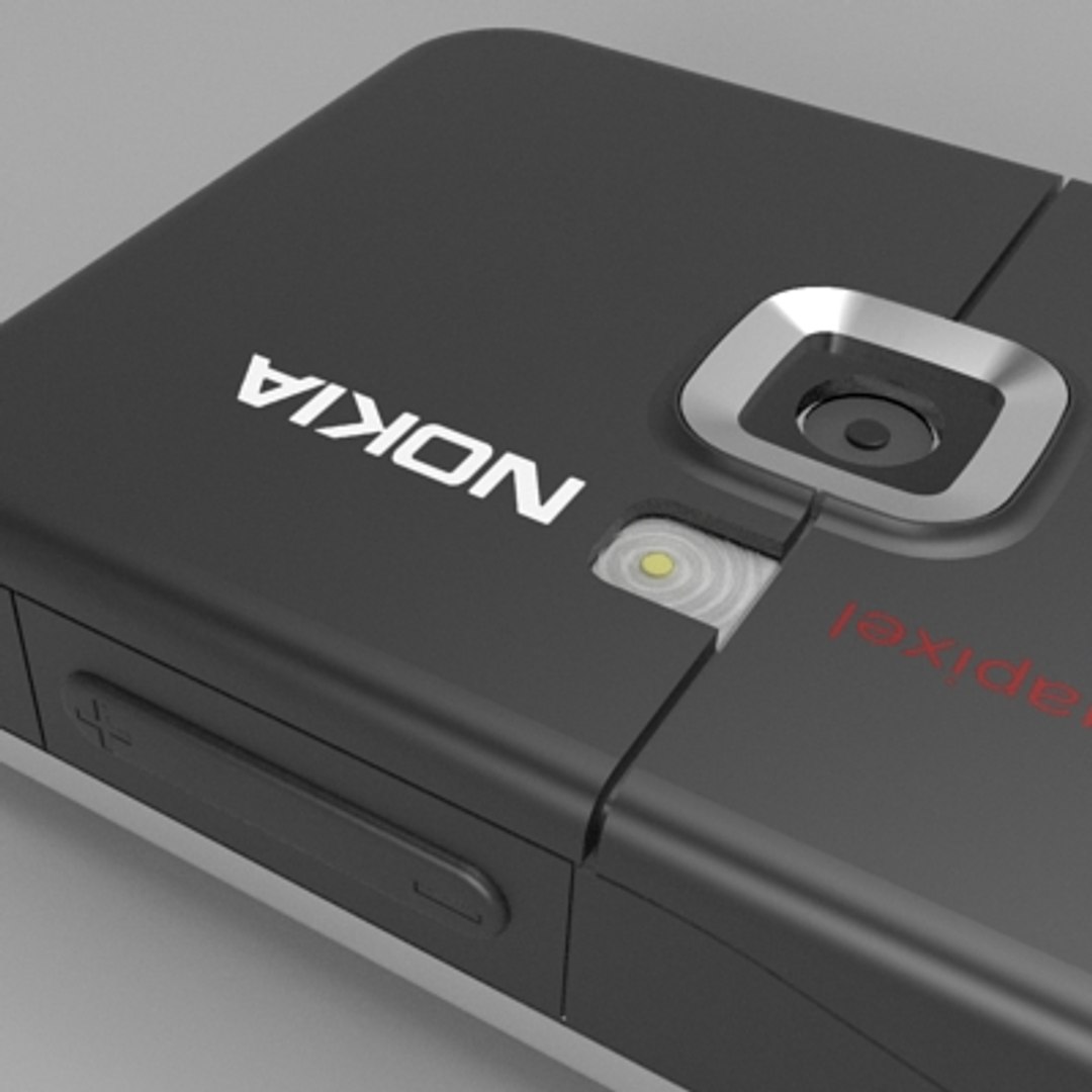 Nokia 6124 Classic Mobile Phone 3d 3ds