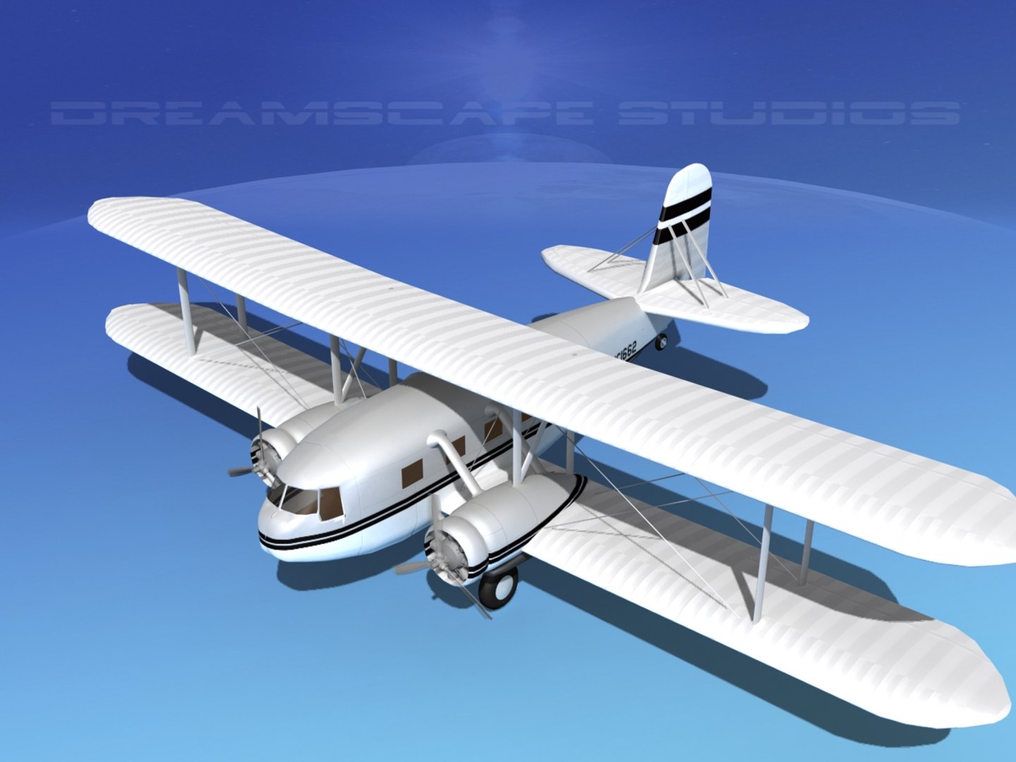 3d Propellers Curtiss Condor Model