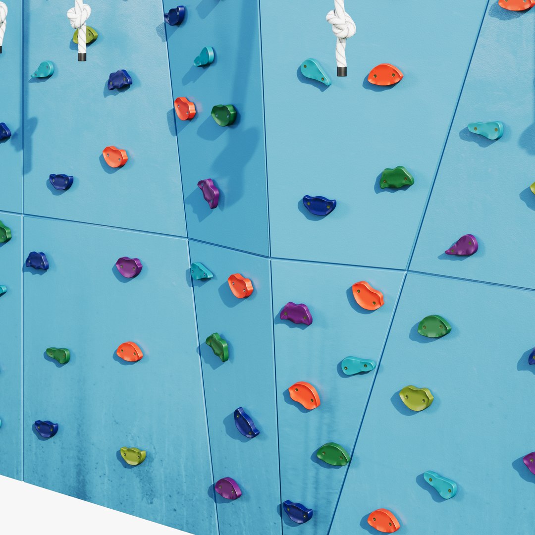 3D Climbing Wall Model - TurboSquid 2337315