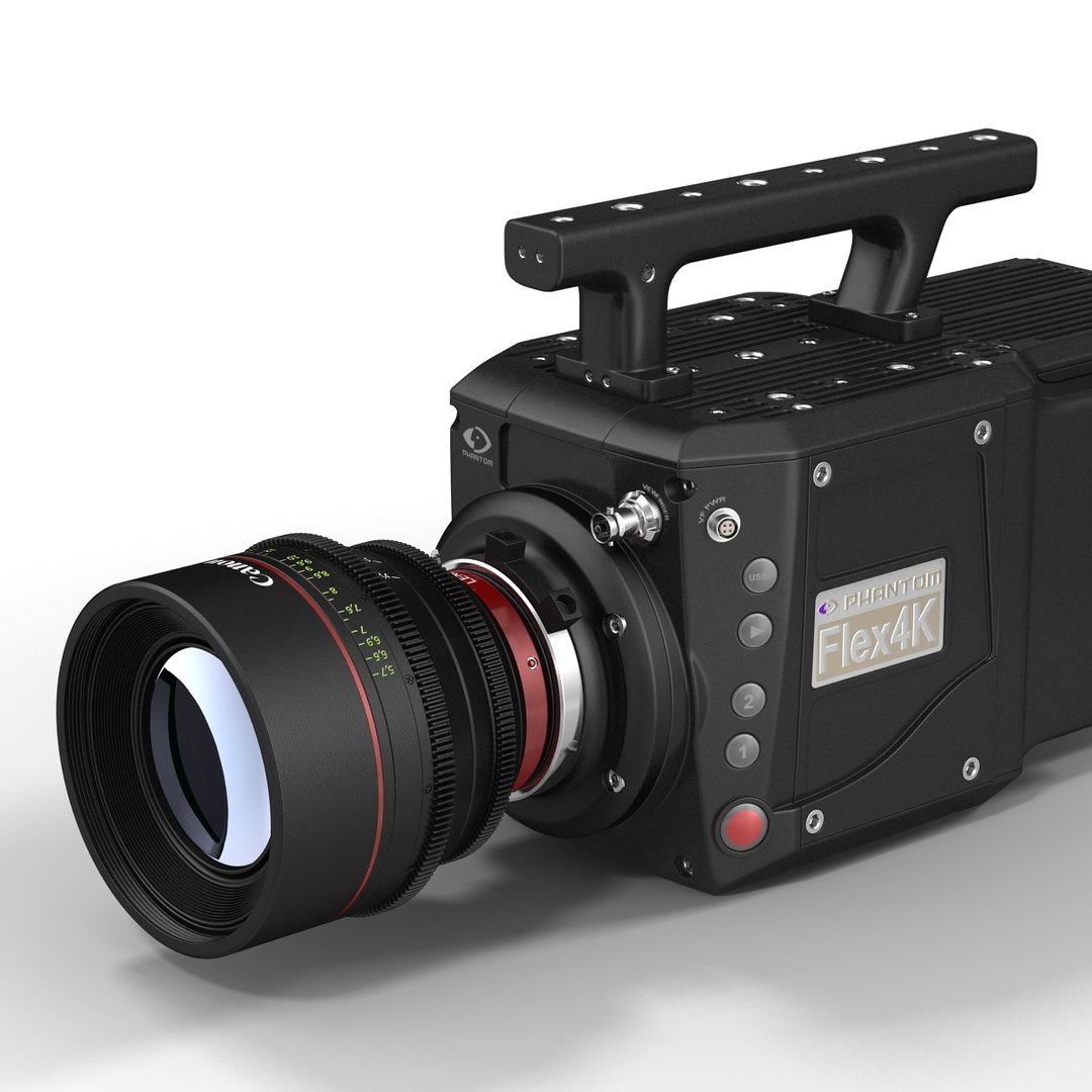 3d speed digital camera phantom