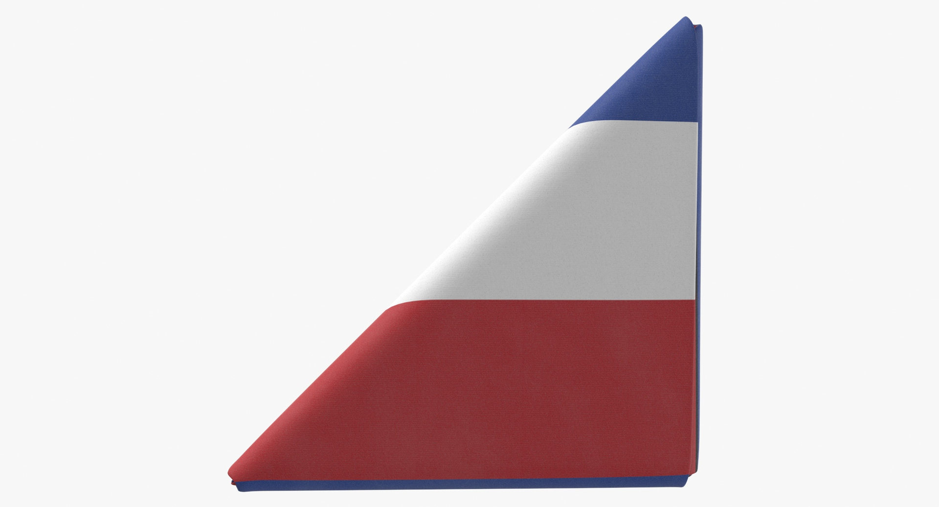 3D Flag Folded Triangle Netherlands Model - TurboSquid 1571538