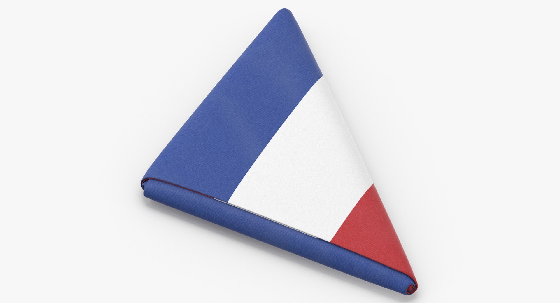3D Flag Folded Triangle Netherlands Model - TurboSquid 1571538