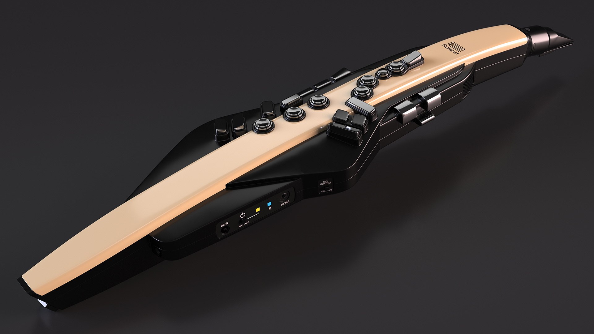 Aerophone AE-20SC Gold Color 3D model - TurboSquid 2076920