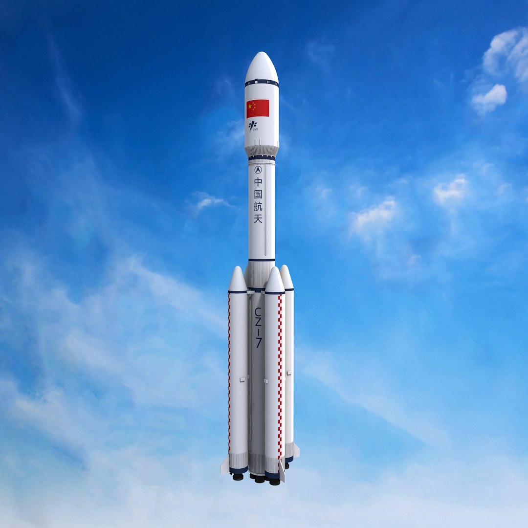 3D Long March Rocket Model - TurboSquid 1668802