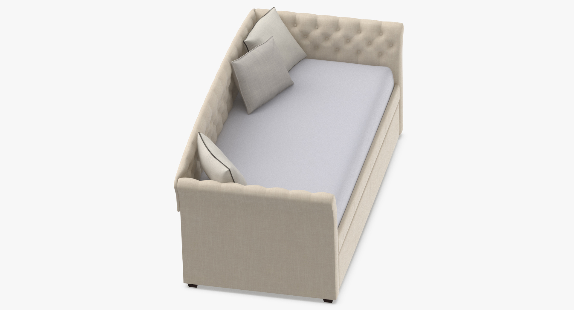 3D Traditional Daybed - TurboSquid 1258706