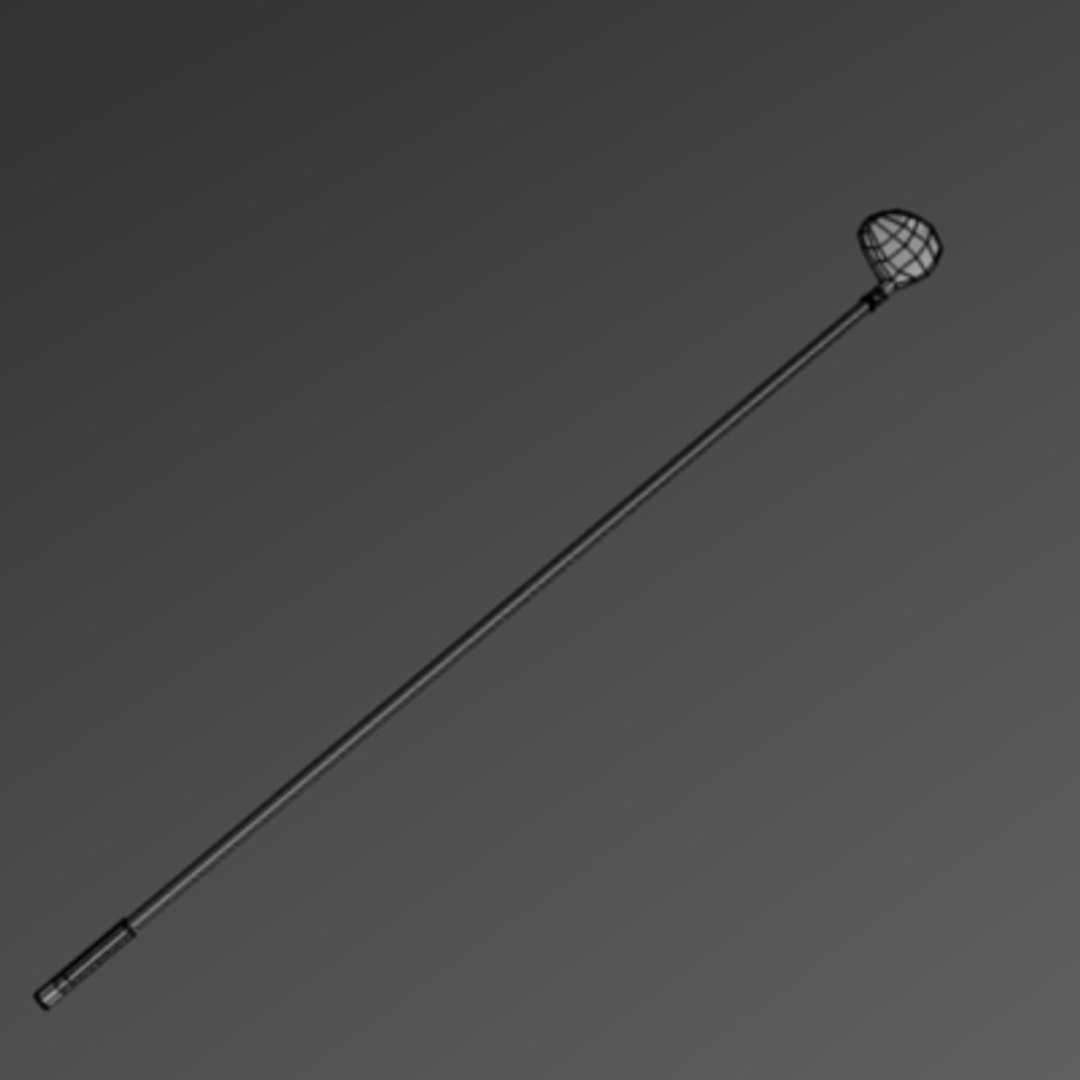 Golf Stick 3d Model