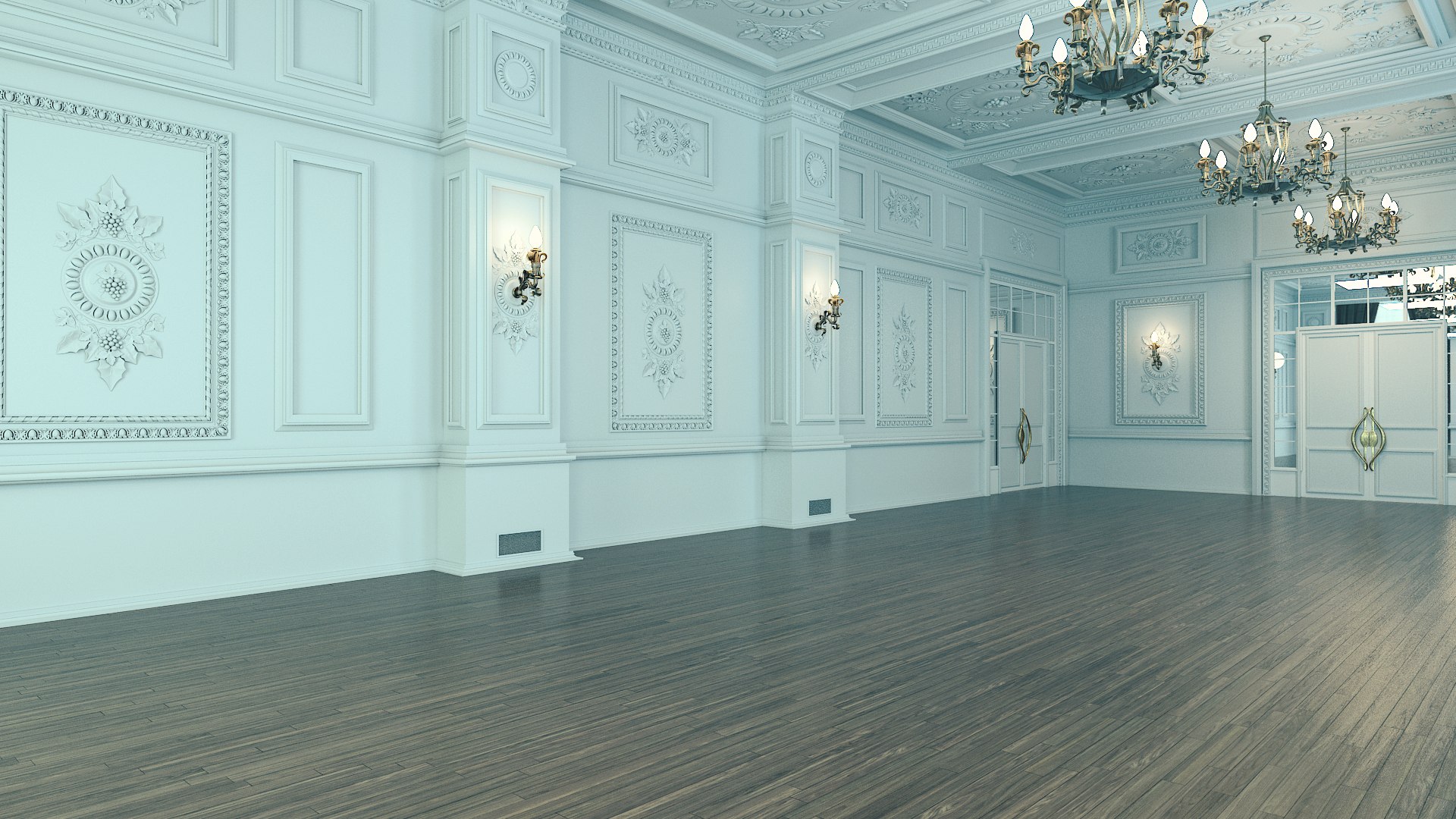 Classic Interior 3D Model | 1143584 | TurboSquid