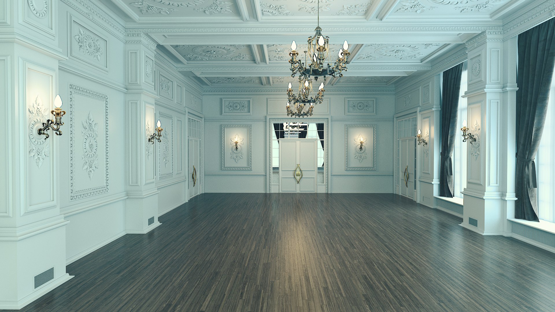 Classic Interior 3D Model | 1143584 | TurboSquid