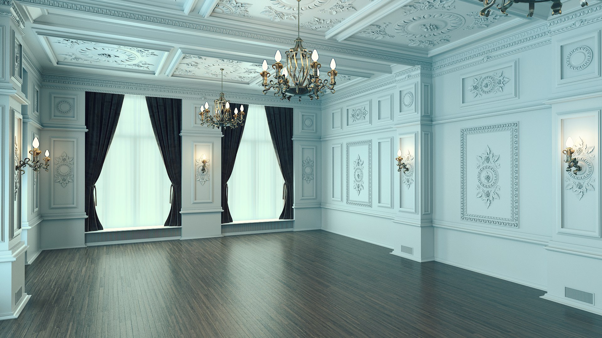 Classic Interior 3D Model | 1143584 | TurboSquid