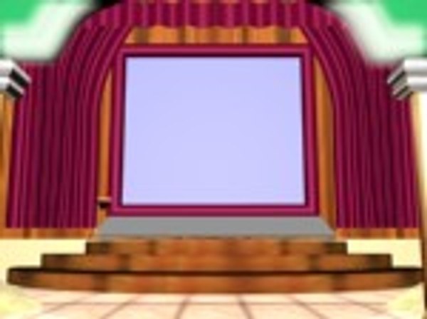 3d model theater walkway