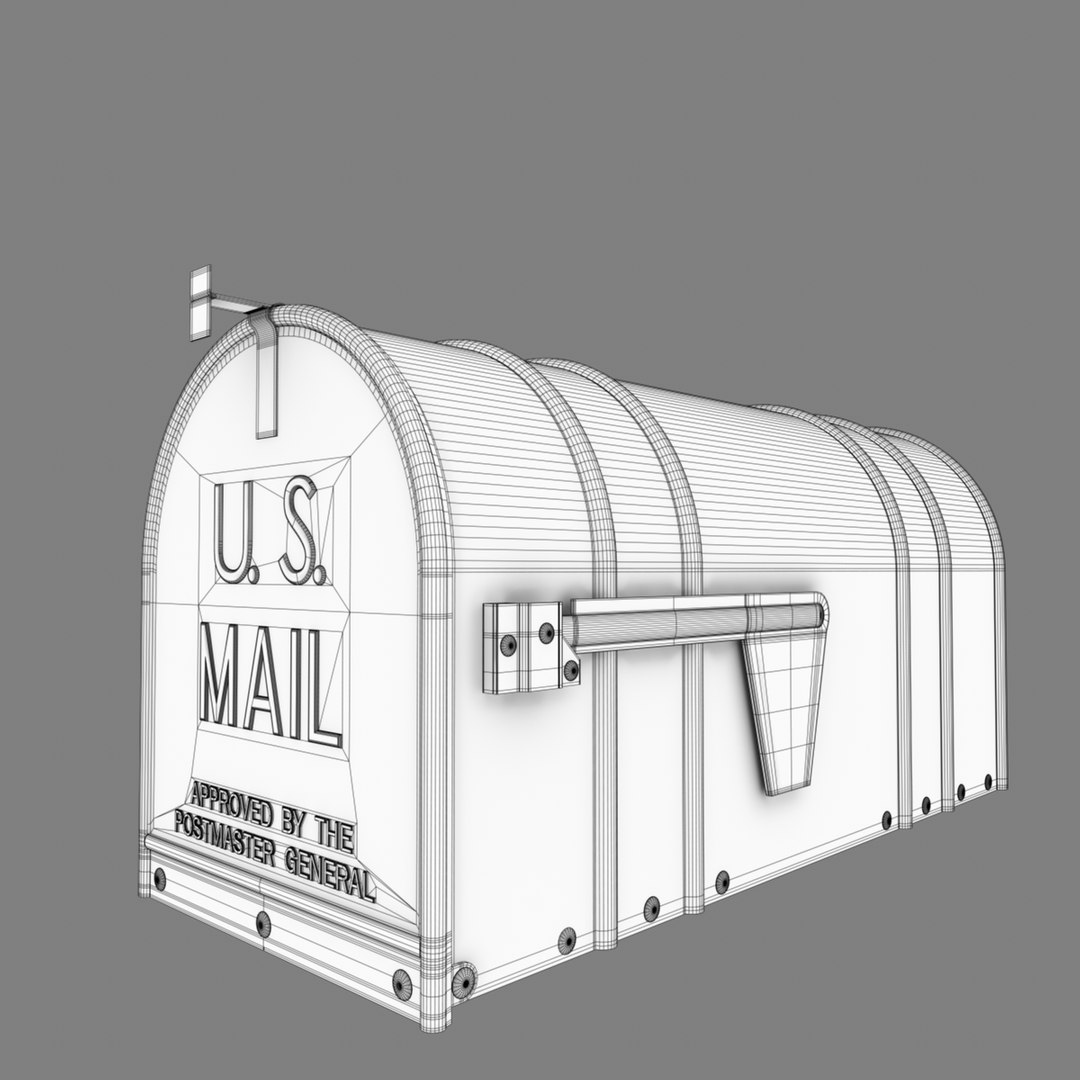 3d Mailbox Mail Box