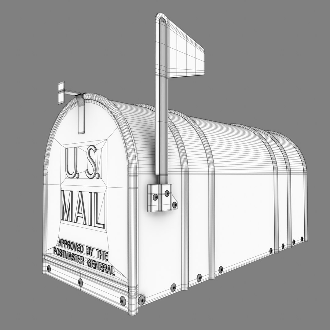 3d Mailbox Mail Box