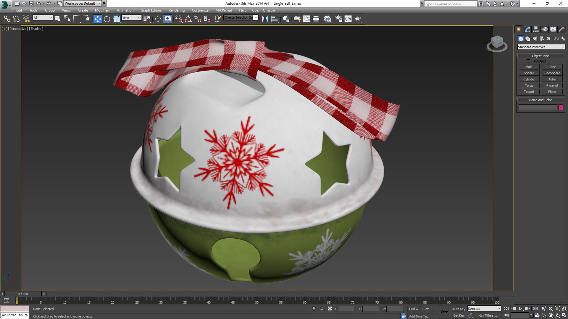 3D Jingle Bell 3 - TurboSquid 1554468