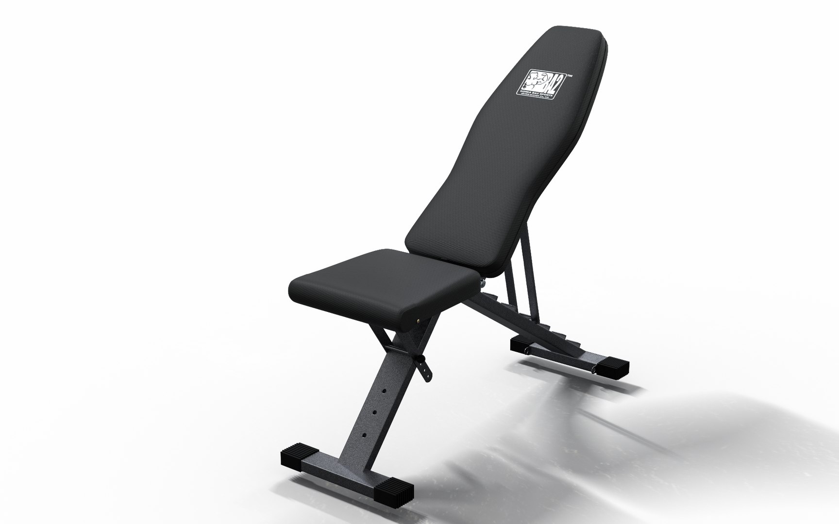 3D PBR Incline - Decline Bench Press Folding Chair - TurboSquid 1956753
