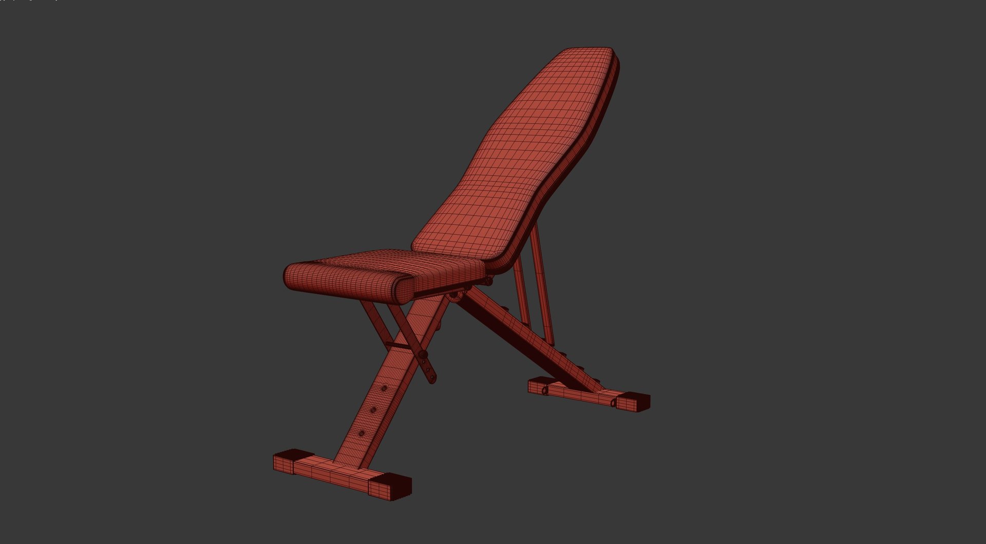 3D PBR Incline - Decline Bench Press Folding Chair - TurboSquid 1956753