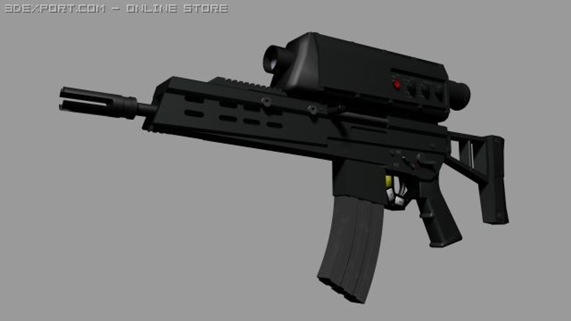 Weapon Oicw Assault Rifle Pz3