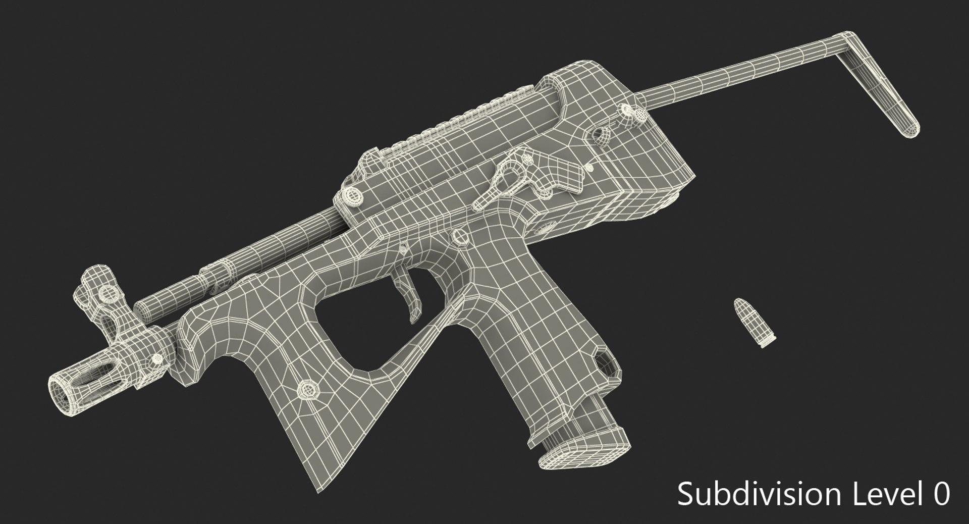 Machine Pistol Pp-2000 Smg 3D Model - TurboSquid 1165834