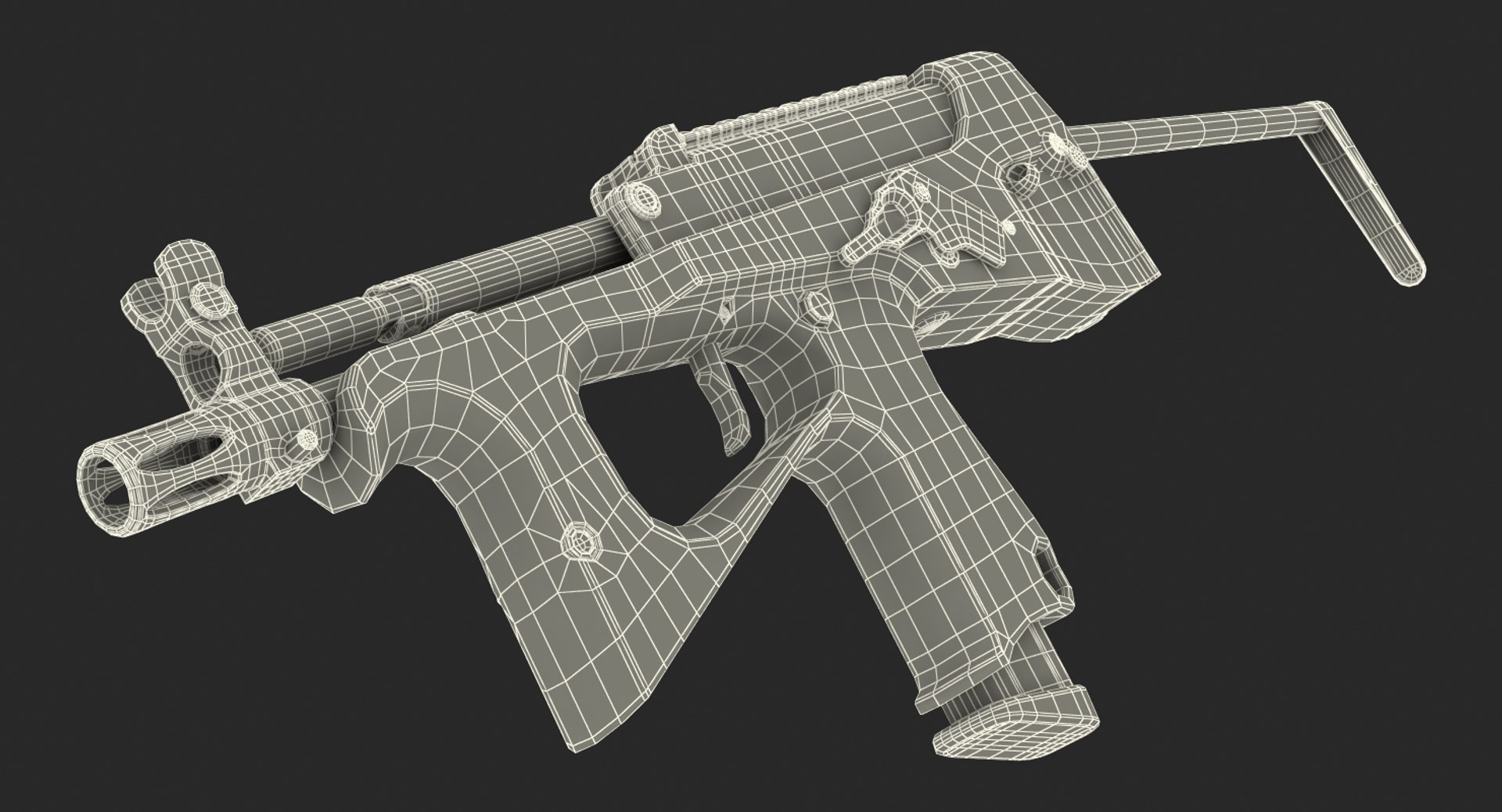 Machine Pistol Pp-2000 Smg 3D Model - TurboSquid 1165834