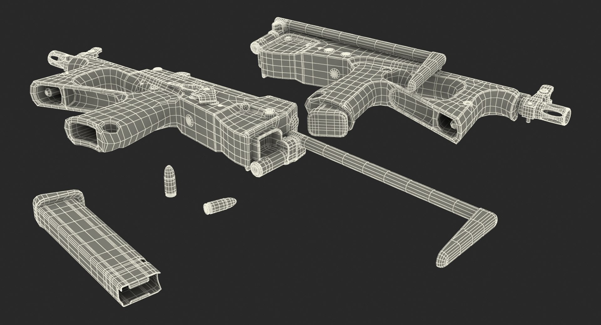 Machine Pistol Pp-2000 Smg 3D Model - TurboSquid 1165834