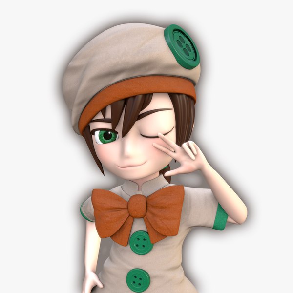 Girl Child Blender Models for Download | TurboSquid