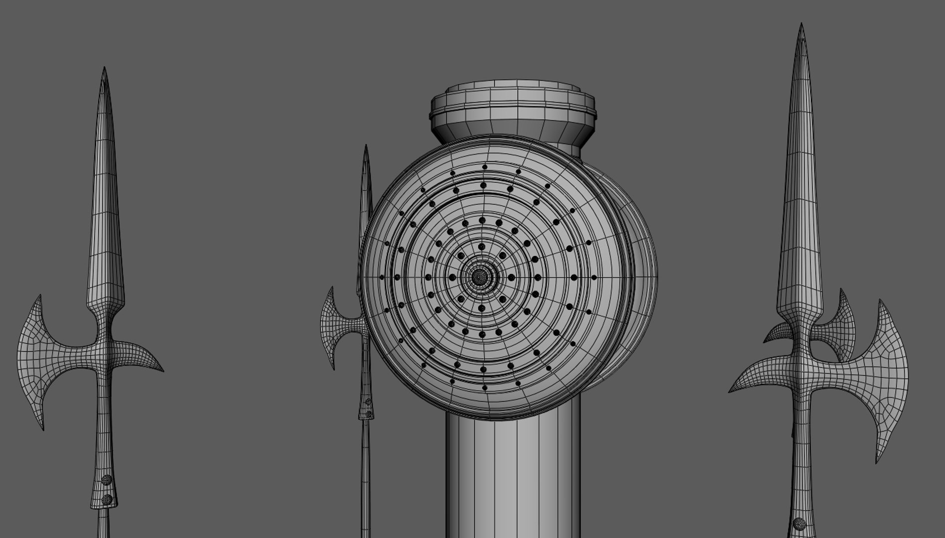 Pillar Medieval 3D Model - TurboSquid 1152707